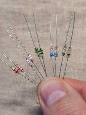 10 pcs D2 D9 D18 D310 D311 GD402 GD508 Germanium Ge Diode Crystal Radio ...
