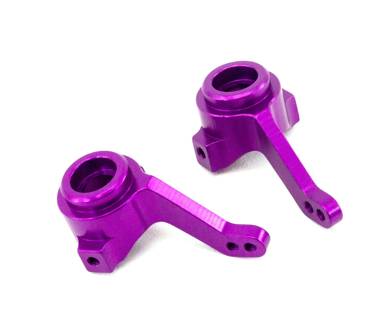 HSP 102011 Purple Aluminum Steering Knuckle Hub for Redcat Shockwave ...