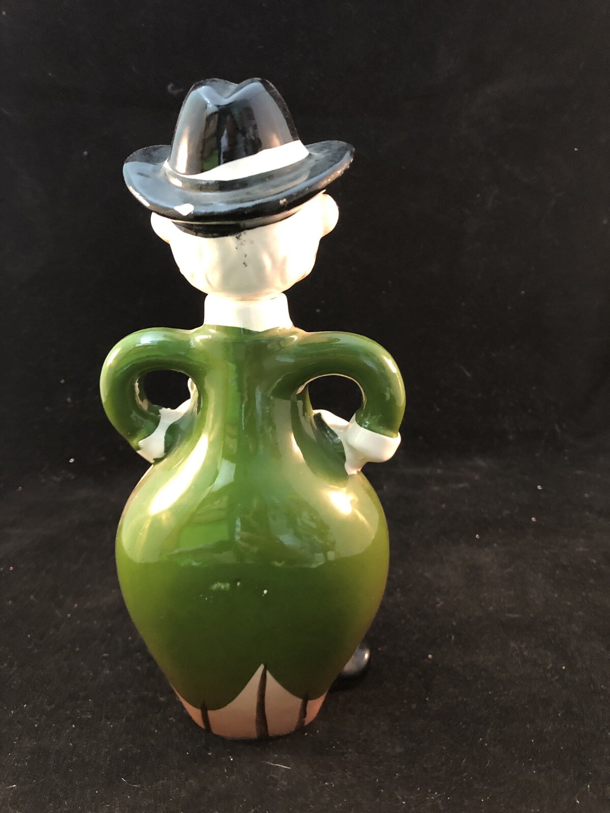 VINTAGE " DAVAR PRODUCTS " BOURBON DECANTER "DAPPER GENTLEMAN" | eBay