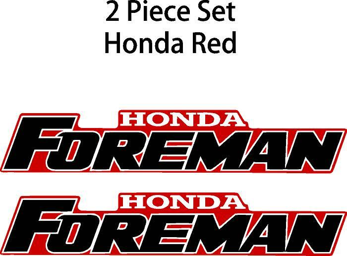 Honda Foreman Decal graphic sticker OEM kit plastic set forman ATV Quad ...