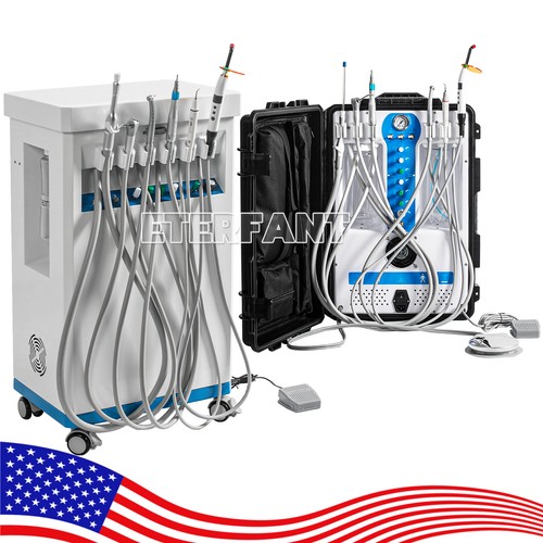 Dental Unit System with Built-in Air Compressor, Curing Light ...