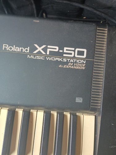 Roland XP-50 Music workstation Keyboard Synthesizer w LCD working Used ...