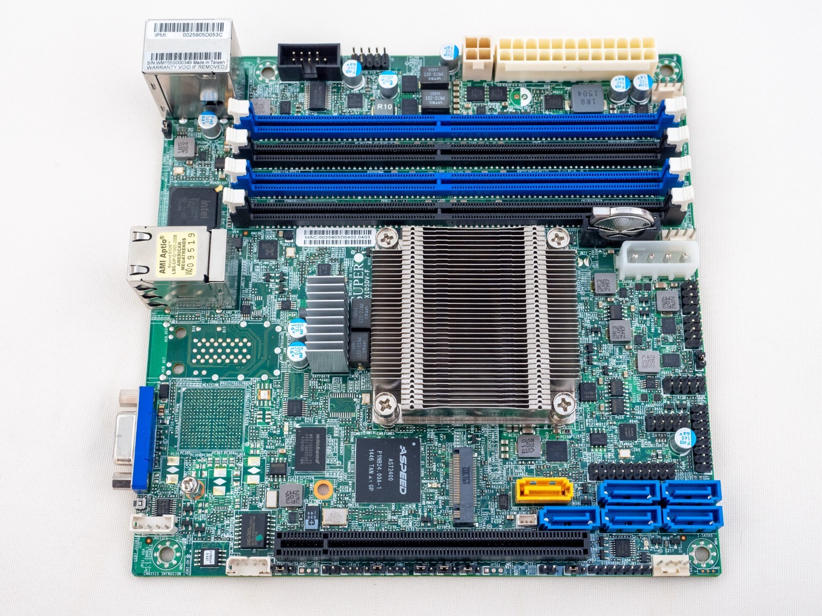 Supermicro X10SDV-F Xeon D-1541 8-Core Server Motherboard | eBay