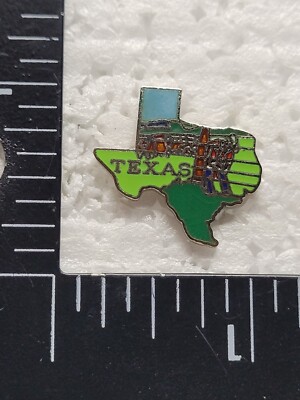 TEXAS HAT LAPEL PIN PIN BACK USED (N1430) | eBay