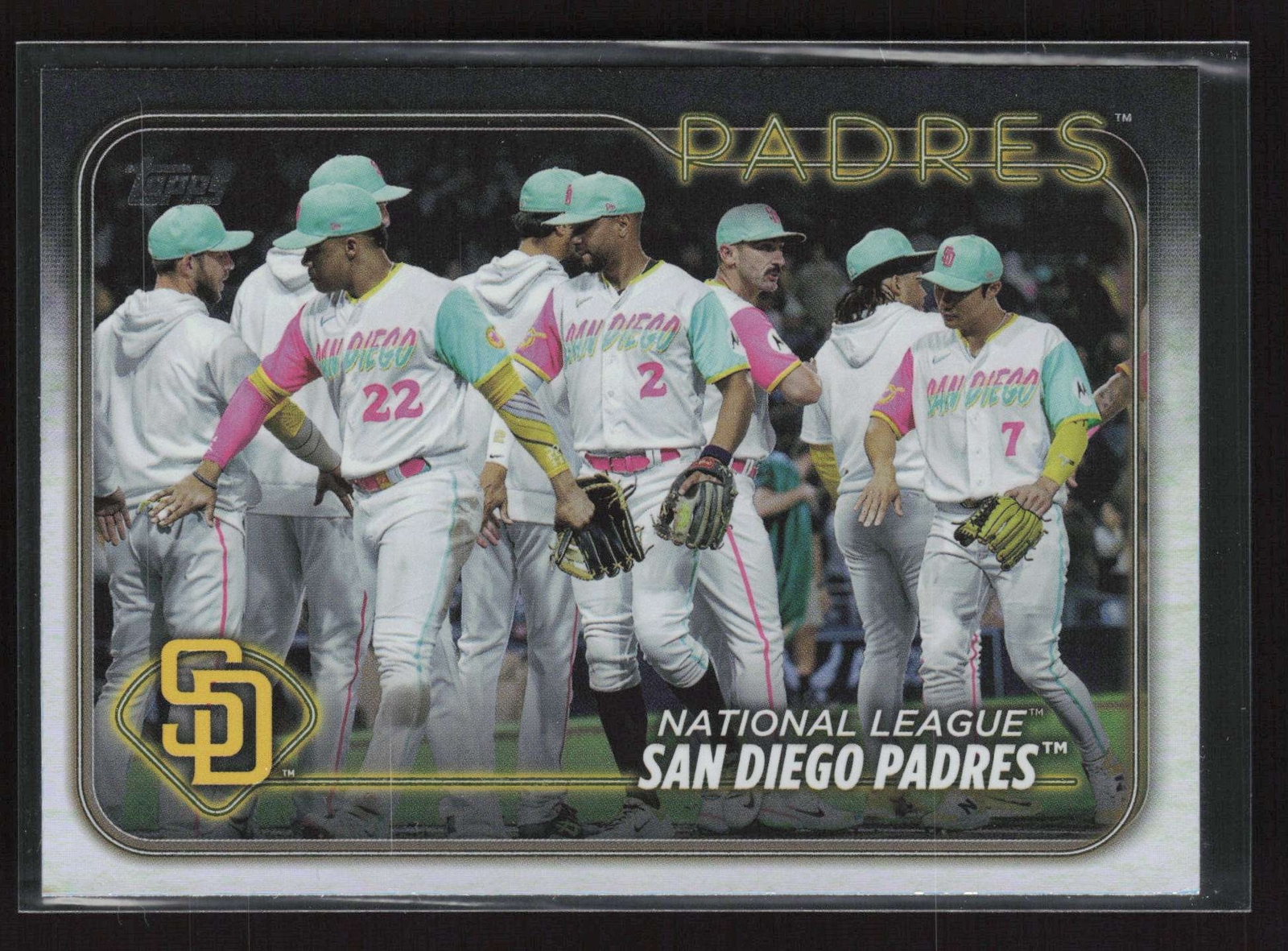 San Diego Padres 2024 Topps Series 1 #2 Rainbow Foil |0214 | eBay