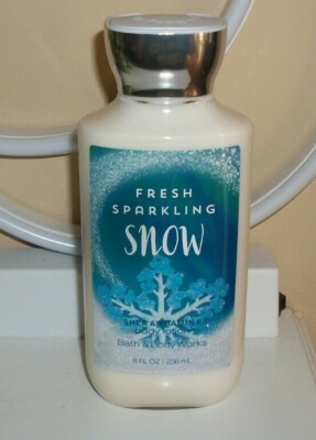 Bath & Body Works Fresh Sparkling Snow Body Lotion, 8 oz | eBay