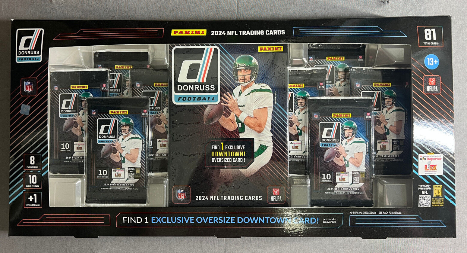 2024 PANINI DONRUSS NFL FOOTBALL COSTCO BUNDLE WITH 1 OVERSIZED ...