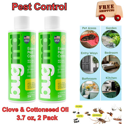 BugMD Pest Control Essential Oil Concentrate for Home Bed Bug Spray 3 ...