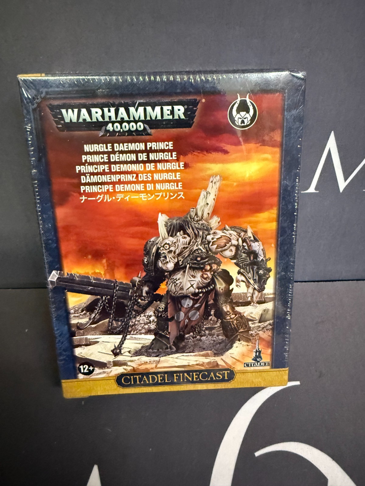 Warhammer 40k Nurgle Daemon Prince Resin OOP NiB | eBay