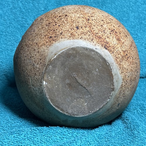 Vintage Roman Pottery Clay Ball Jug Pitcher With Very Cool Handle | eBay