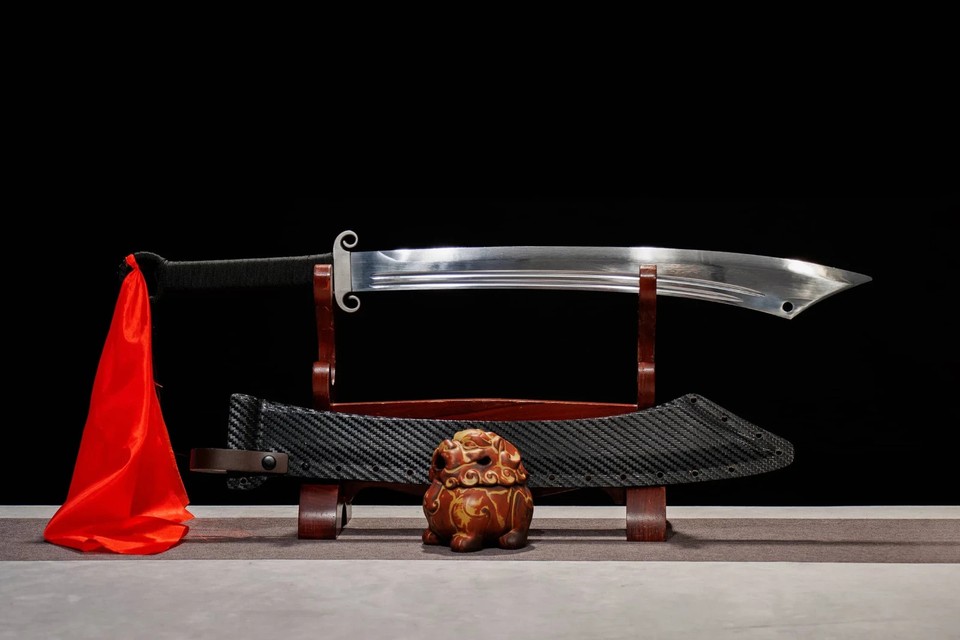 Chinese Dadao Sword Da Dao Spring Steel Kandao War Broad Broadsword ...