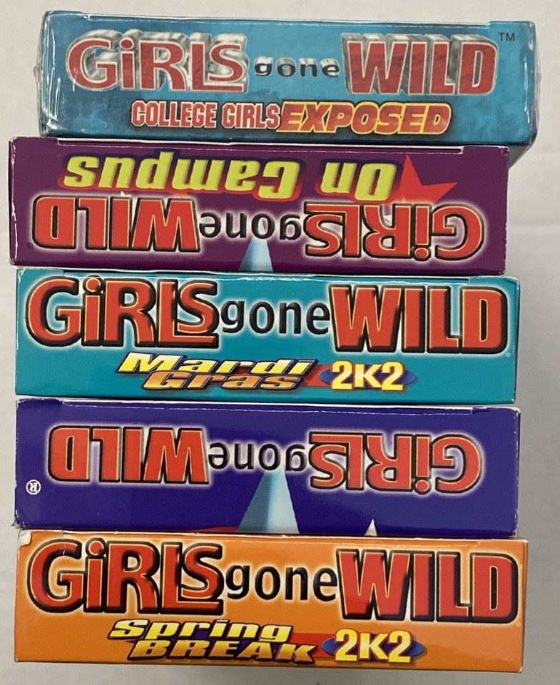 Lot Of 5 Gone Girls Wild VHS Various Titles | eBay
