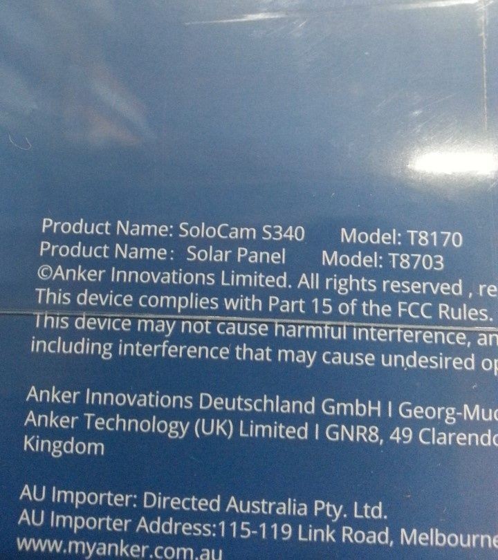 EUFY BY ANKER T8170, T8703 SoloCam S340 Wire-Free Security Camera W ...