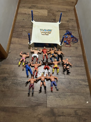 1985 LJN WWF Superstars ring with figures | eBay