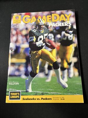 GAMEDAY NFL Program - Seattle Seahawks vs Green Bay Packers - November ...