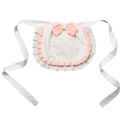 50'S Lady White Half Waist Apron Retro Pinny Vintage Style Frilly ...