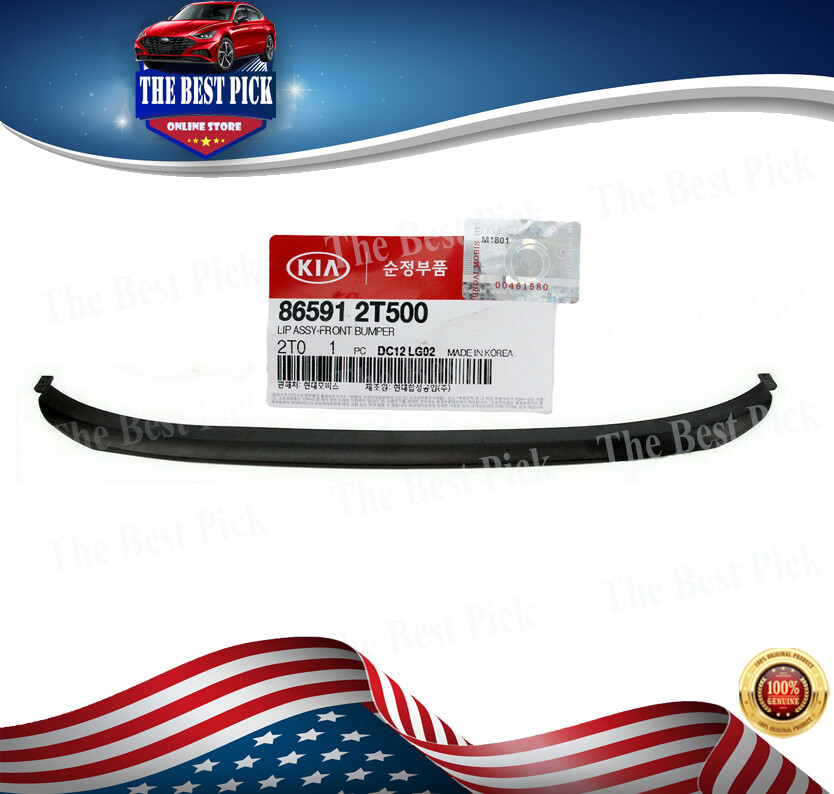 ⭐GENUINE⭐ LOWER DEFLECTOR FRONT BUMPER Lip Spoiler KIA OPTIMA 14-15 ...