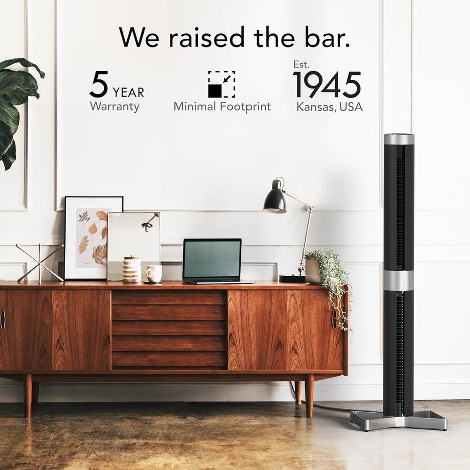 Vornado Airbar 6 44" Tower Fan and Horizontal Airbar with Remote | eBay