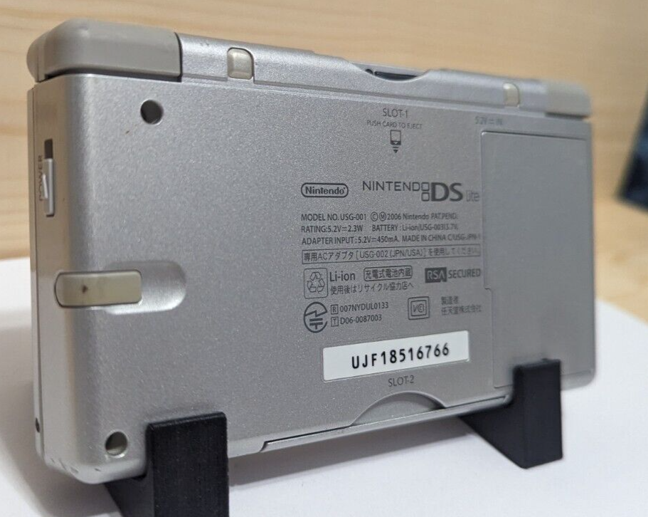 Nintendo DS Lite Silver Handheld W/Charger | eBay