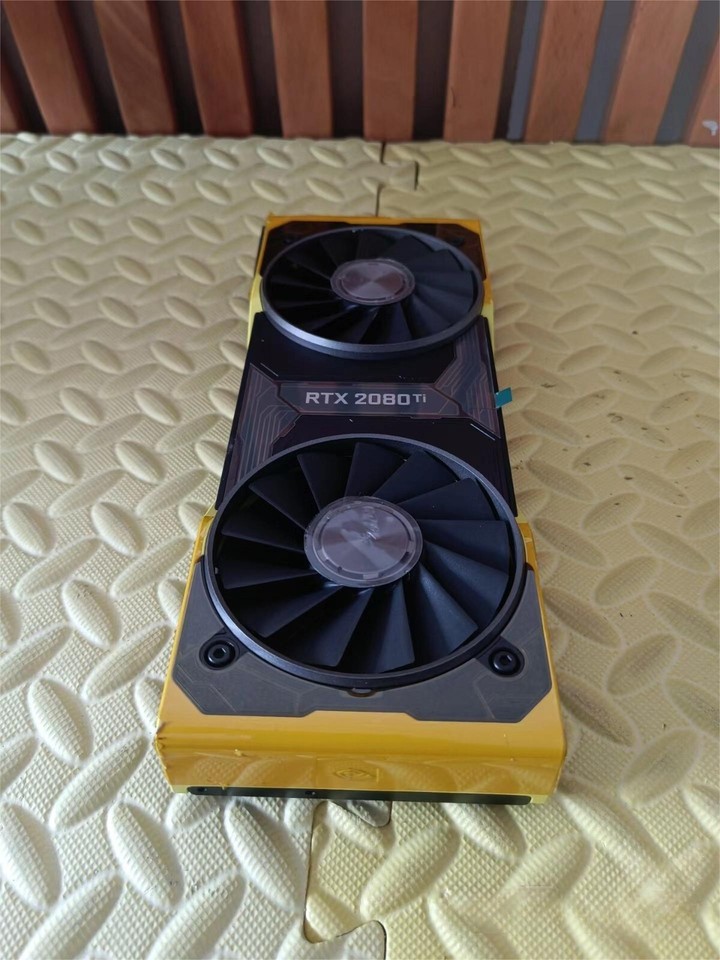 2080ti Cyberpunk radiator, not original, not original, seller modified ...