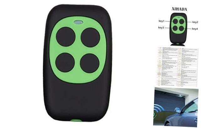 Universal Garage Door Remote Garage Remote Gate Opener Remote 1 Green ...