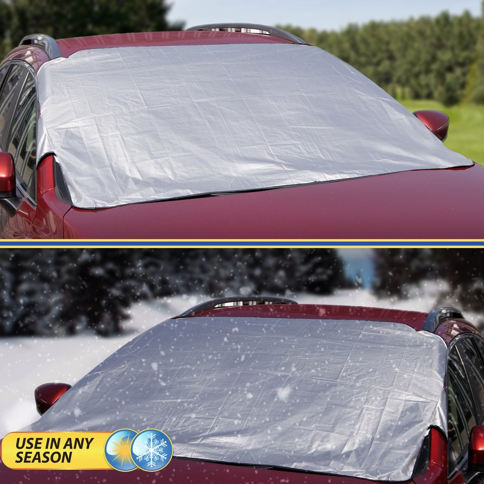 Goodyear Magnetic Car Windscreen Cover | Protect Snow Frost Freezing ...