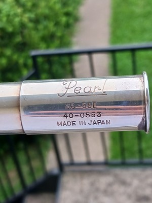 Pearl Flute GEM Sterling Silver SS 98-E PRO FLUTE 1980 Custom Made ...