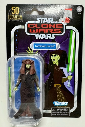 Luminara Unduli Figure Hasbro Star Wars Clone Wars The Vintage ...