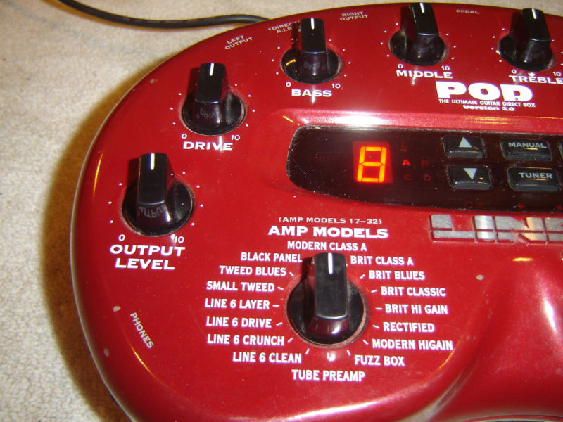 Line 6 Pod 2.0 Original, The Ultimate Guitar Direct Box | eBay
