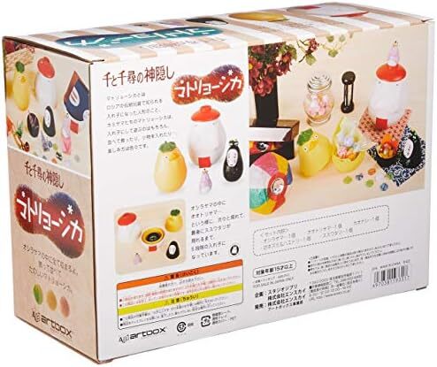 ENSKY Spirited Away Matryoshka Toy Studio Ghibli Otorisama Radish ...