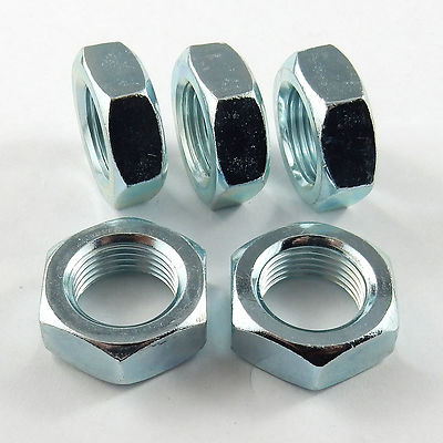 3/4" UNF STEEL RIGHT HAND THREAD JAM NUT 5 PK, 1-1/8" WRENCHING - Jamb ...