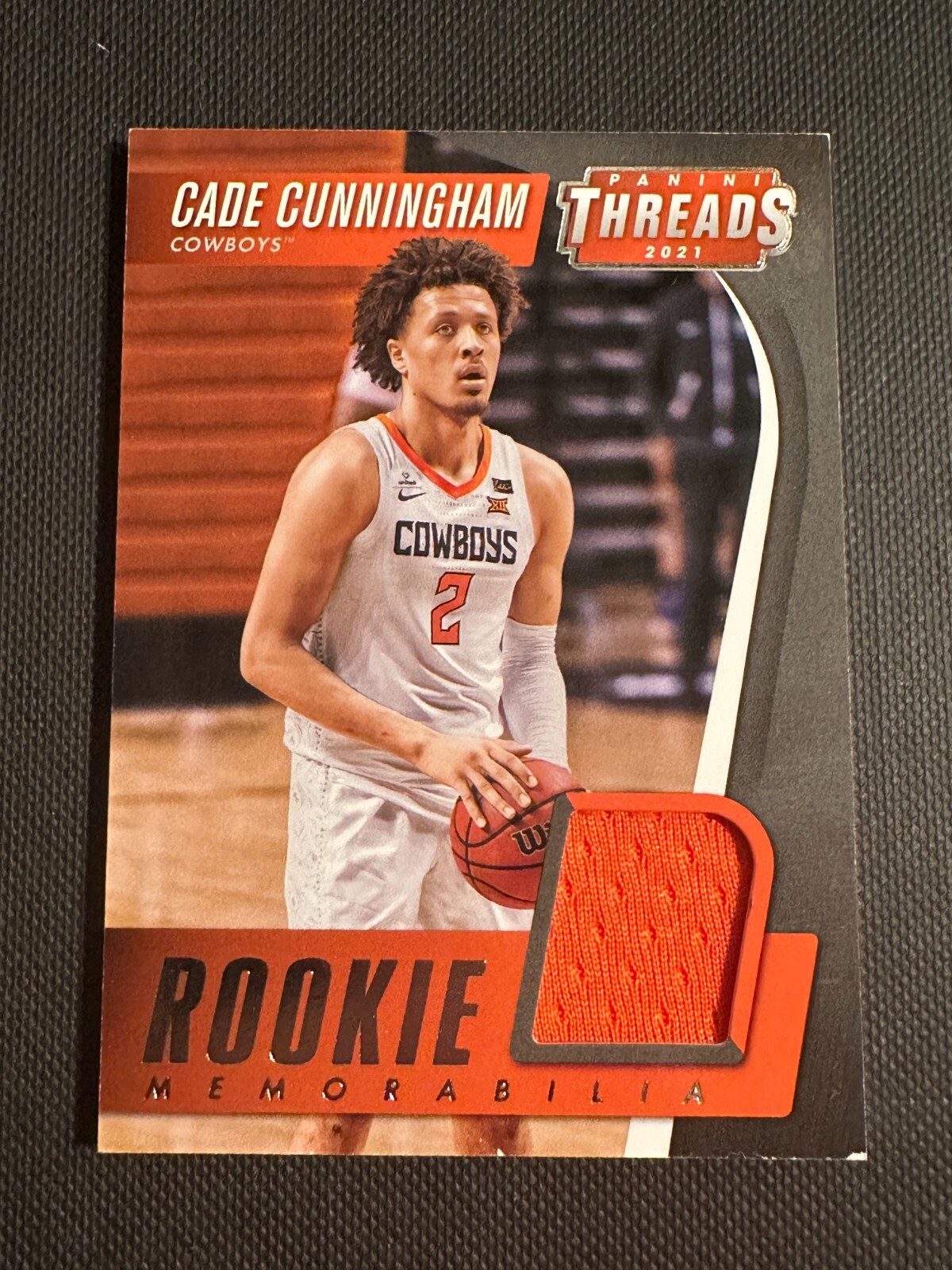 2021-22 Panini Chronicles Draft Picks CADE CUNNINGHAM RC Relic Threads ...
