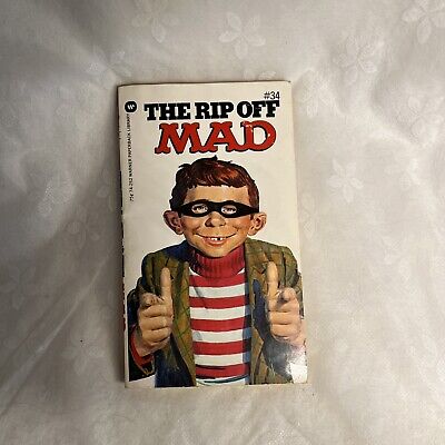 Vintage The Rip Off Mad Comic Book Digest # 34 Paper Back Mad Magazine ...