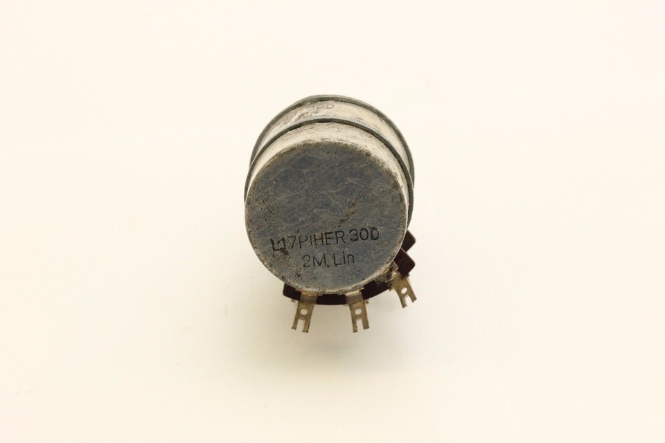 PIHER POTENTIOMETER 200K + 2M OHM LIN W/O ON/OFF D/S NOS 1PC ...
