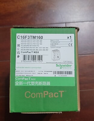C16F3TM160 brand new NSX molded case circuit breaker with box free ...