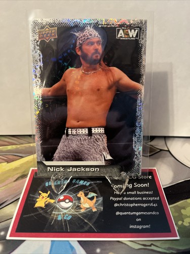 2022 Upper Deck AEW Nick Jackson Pyro Parallel #56 | eBay