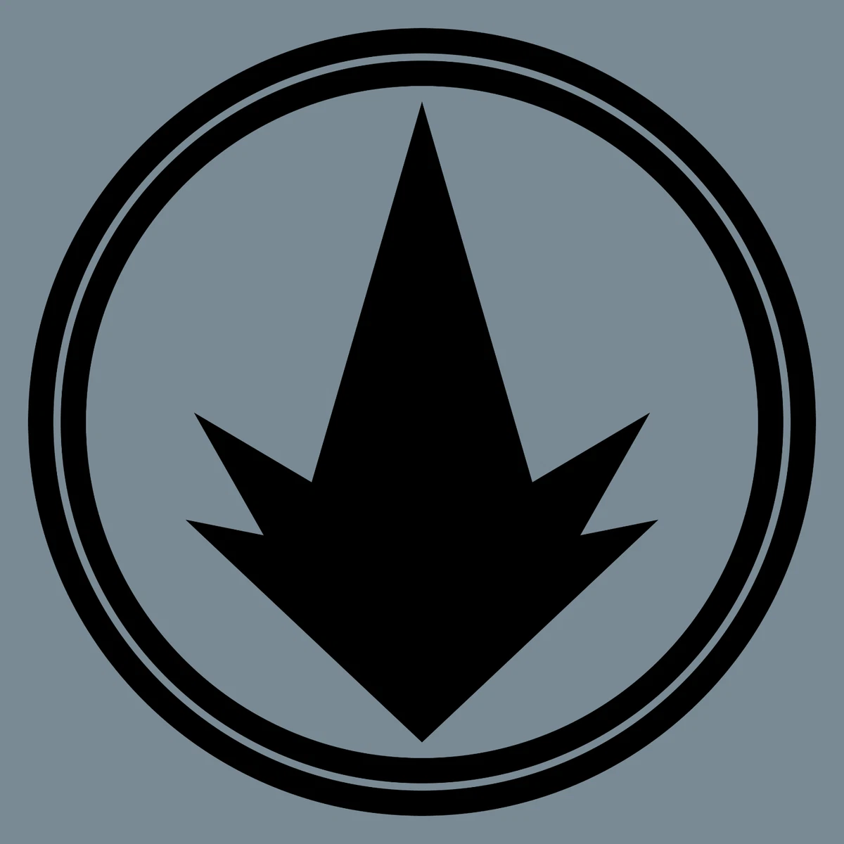 Captain Marvel Logo Outline