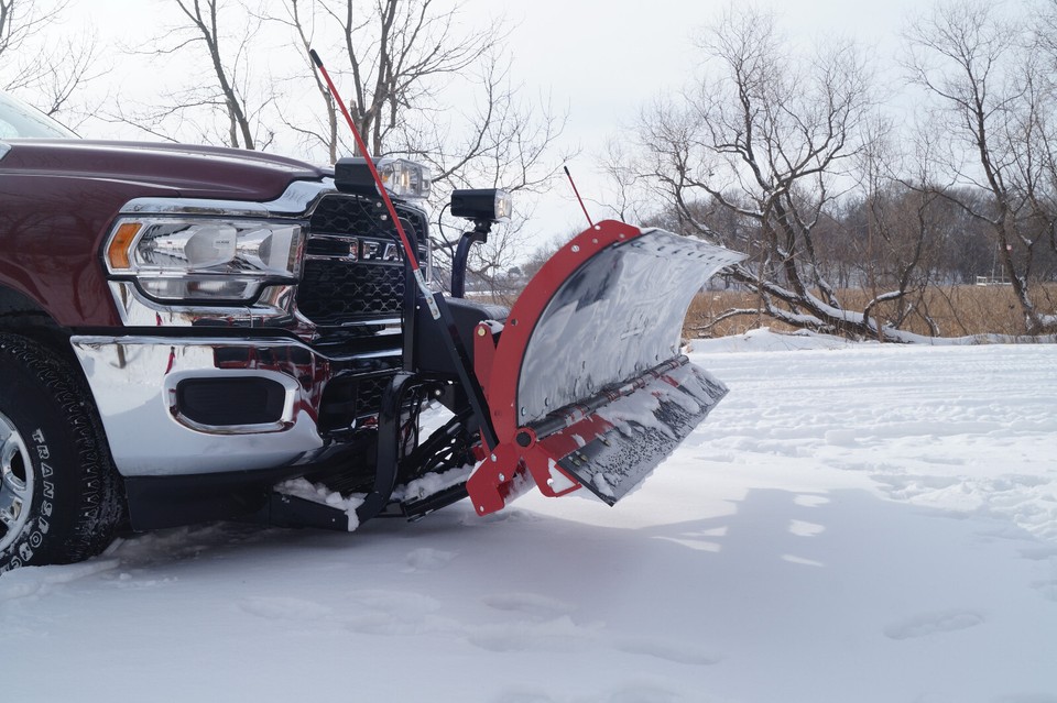 Hiniker 9' Reversible C-Plow Trip edge Heavy Duty Poly MB Commercial ...