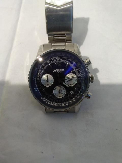 Avirex Slv/Nvy/Avx-310 Quartz Analog Watches for sale online | eBay