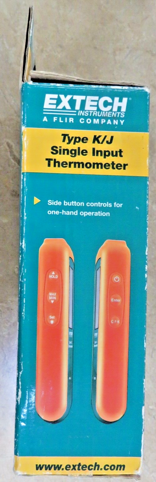 Extech+TM100+Thermocouple+Thermometer+1+in+Type+J+K for sale online | eBay