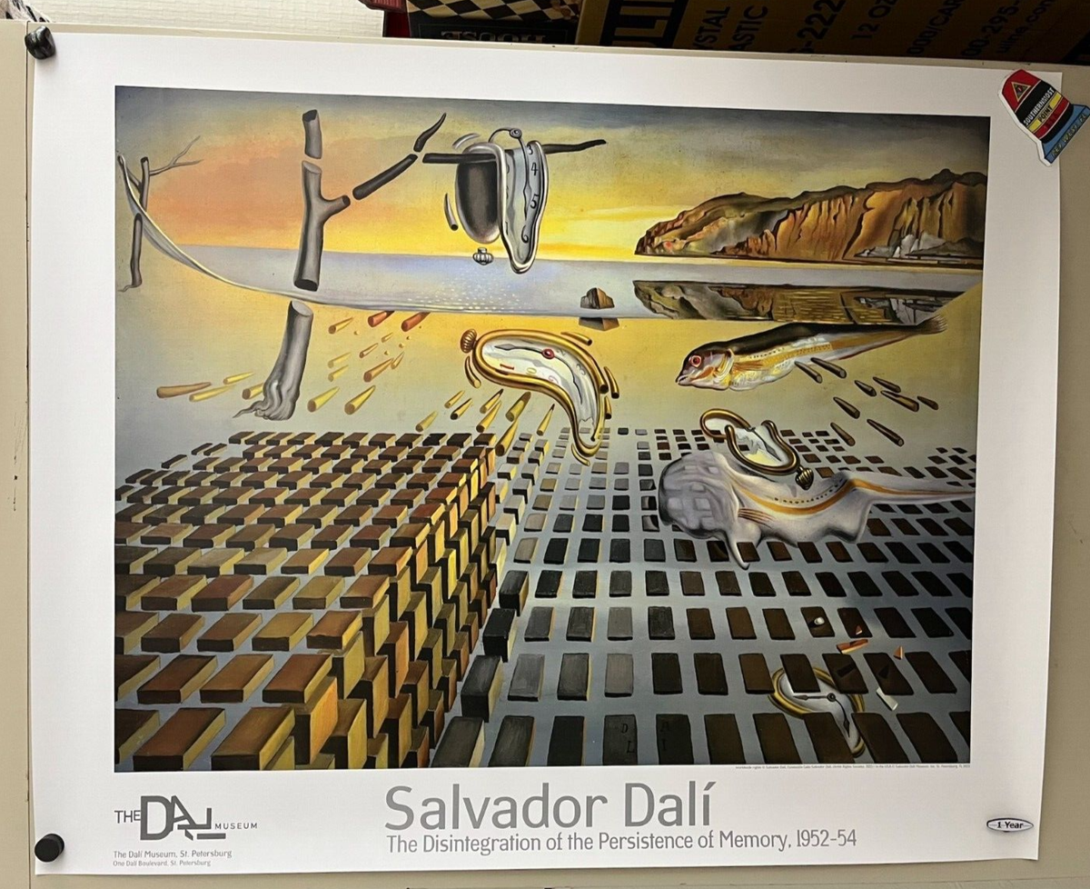 The Disintegration Of The Persistence Of Memory Salvador Dali