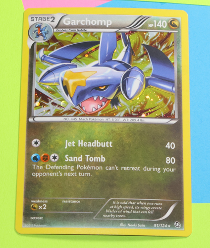 Pokemon Garchomp - 91/124 Dragons Exalted - Pokémon | eBay