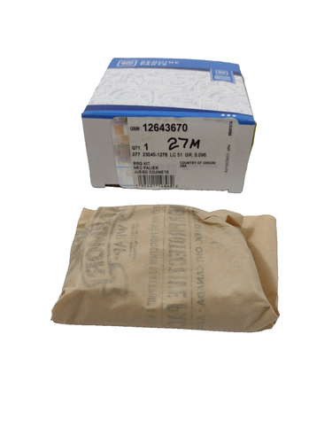 Genuine OEM GM Engine Crankshaft Main Bearing 12643670 | eBay