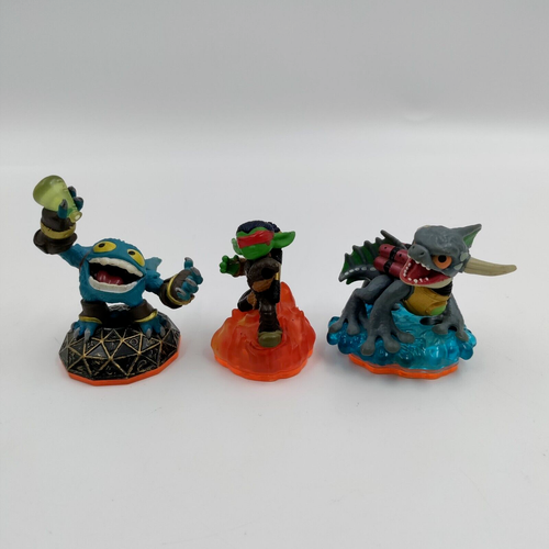 Skylanders Character Figures Orange Base Lot E3126, E4128A & E3120A ...