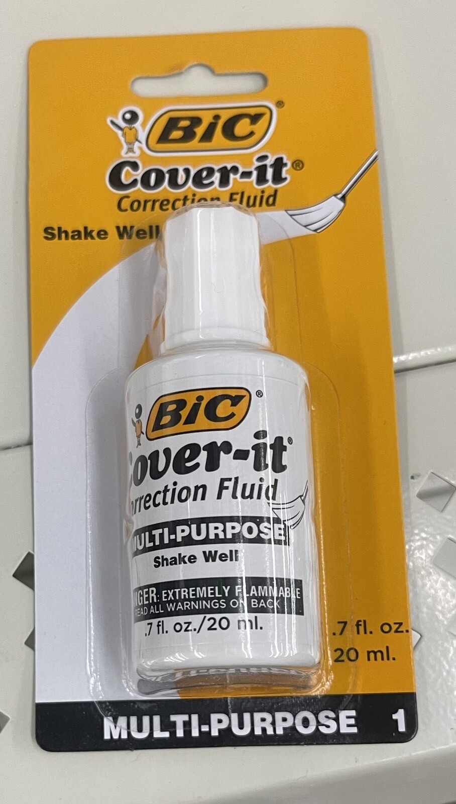 10 Bottles of Bic Cover it White Out Correction Fluid 0.7oz 70330503076| eBay