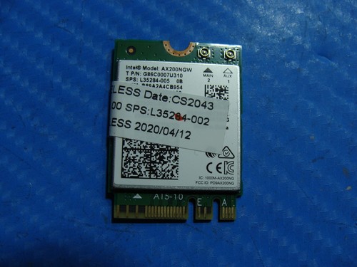 HP EliteBook 830 G6 13.3" Genuine Laptop Wireless Wifi WLAN Card ...