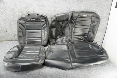 Rear Leather Seat Cover Set Mercedes X166 W166 Gle63 Gl63 Amg oem | eBay