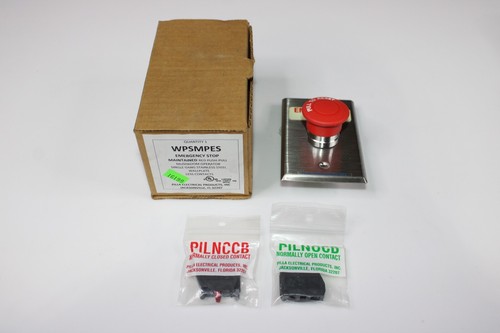 NOS Pilla WPS series Generator Emergency Stop Pushbutton with contacts ...