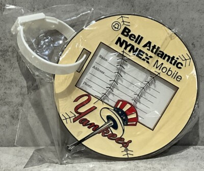 New York Yankees Vintage Bell Atlantic NYNEX Mobile Luggage Tag Sealed ...