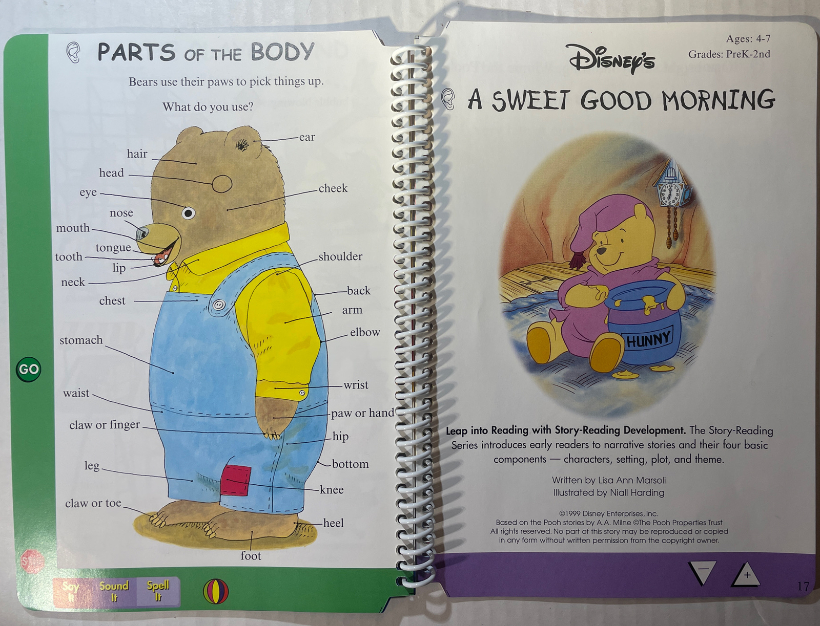 Leapfrog LeapPad Interactive Book-A collection from the LP library | eBay